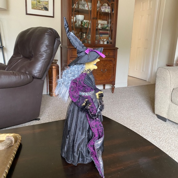 Maker’s Halloween Decor | Holiday | Halloween Witch Tree Topper Nwt 28 ...